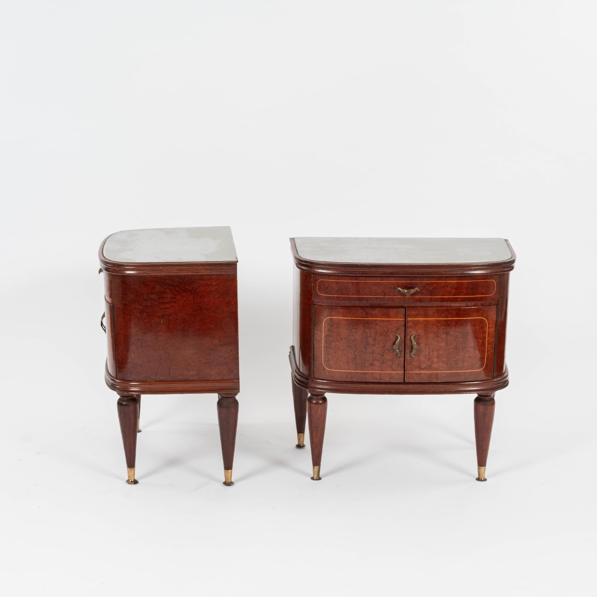 Pair Italian Nightstands – Moxie Interiors