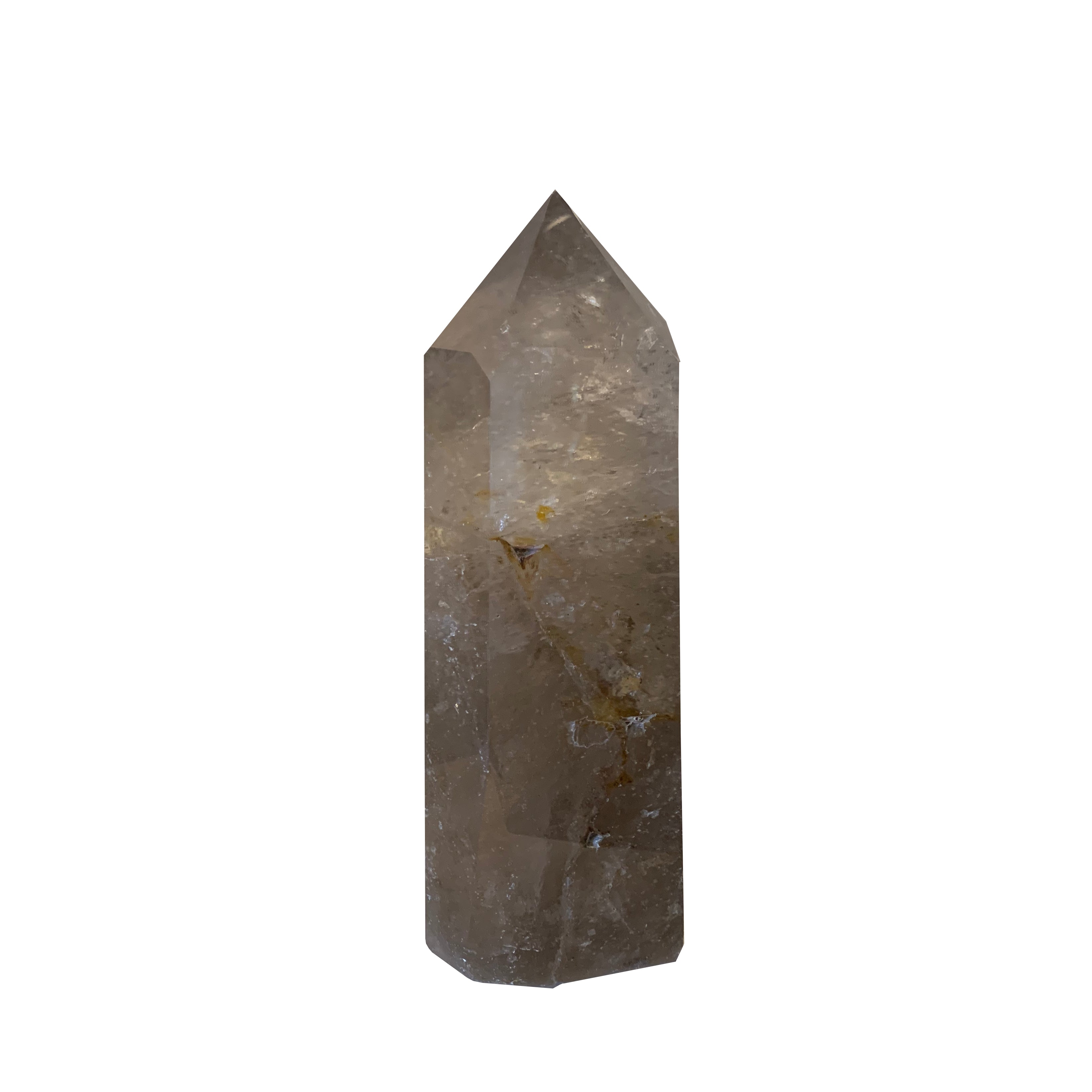 Large Quartz Hexagonal Obelisk – Moxie Interiors