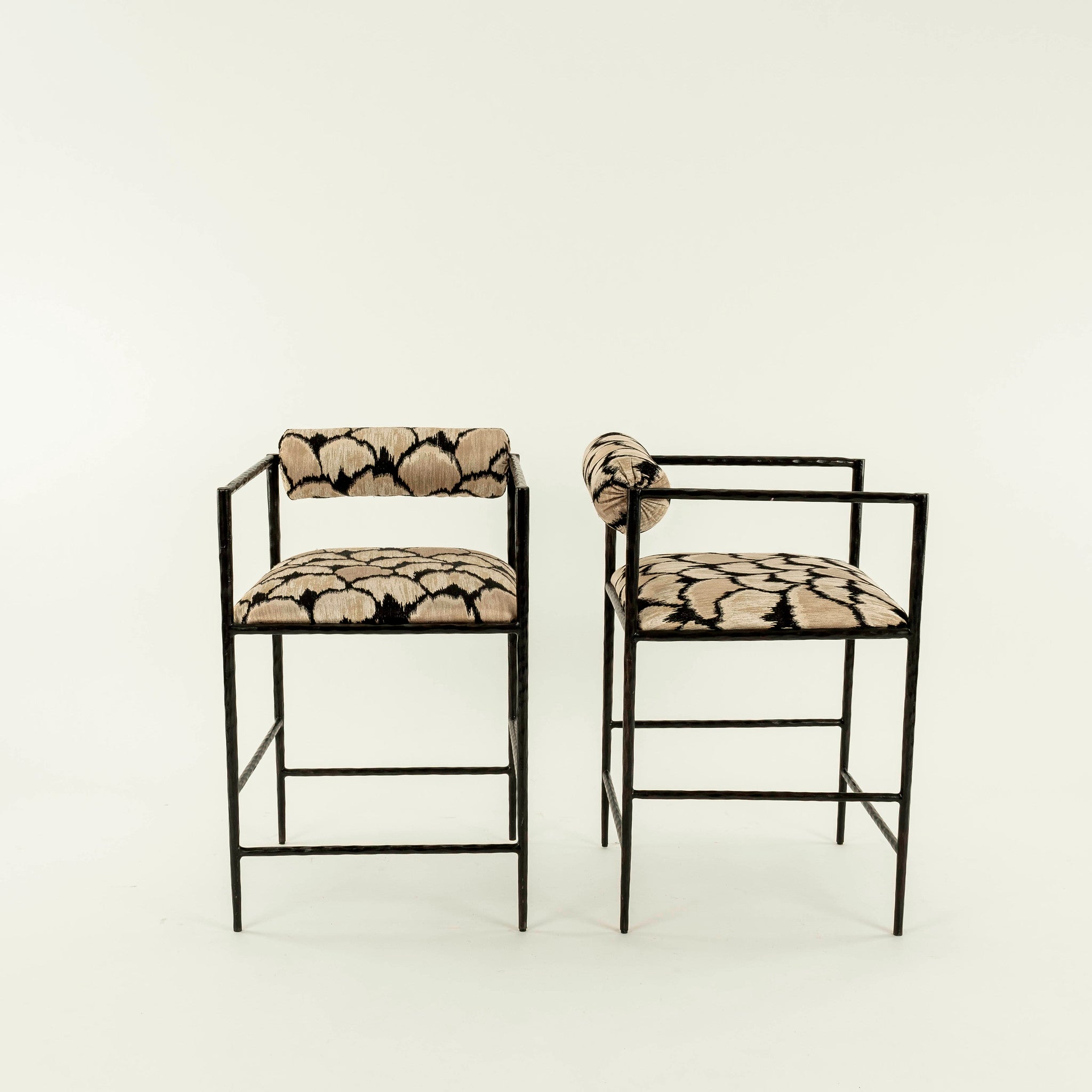 Ocelot Barbara Iron Counter Stool – Moxie Interiors