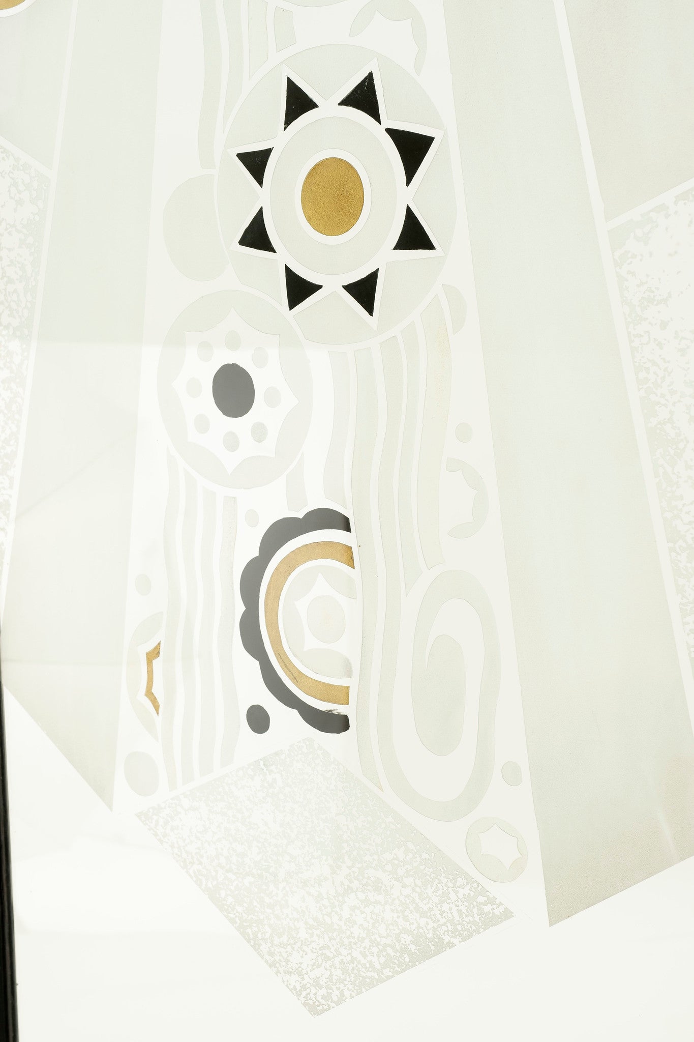 Art Deco Etched Glass Panel Screens – Moxie Interiors