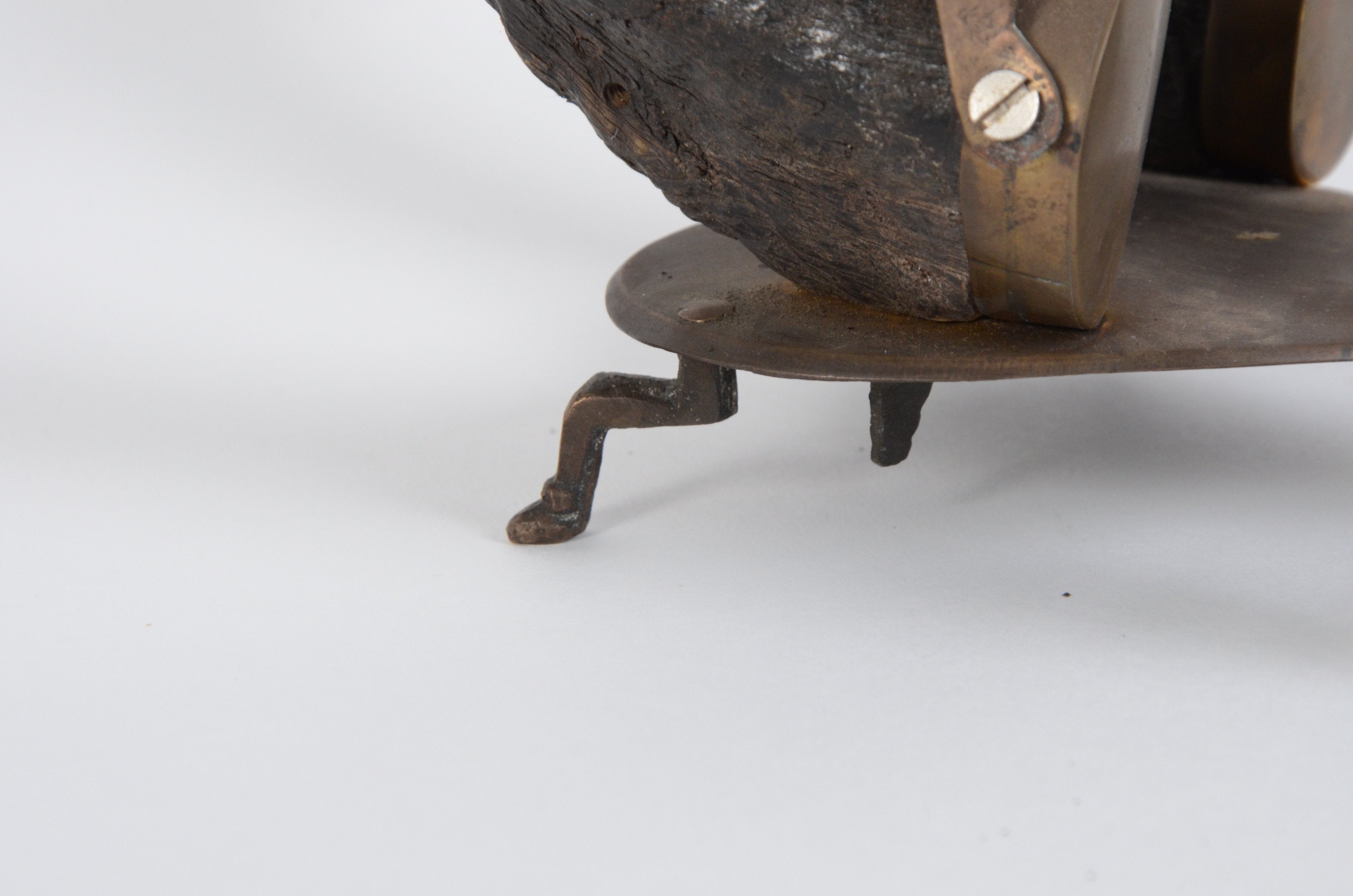 Antique Anglo-Indian Colonial Rams Horn Inkwell – Moxie Interiors